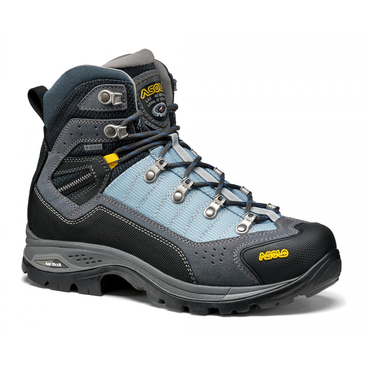 Asolo Drifter I Evo GV Women Grey / Blue Fog — Thailandoutdoorshop